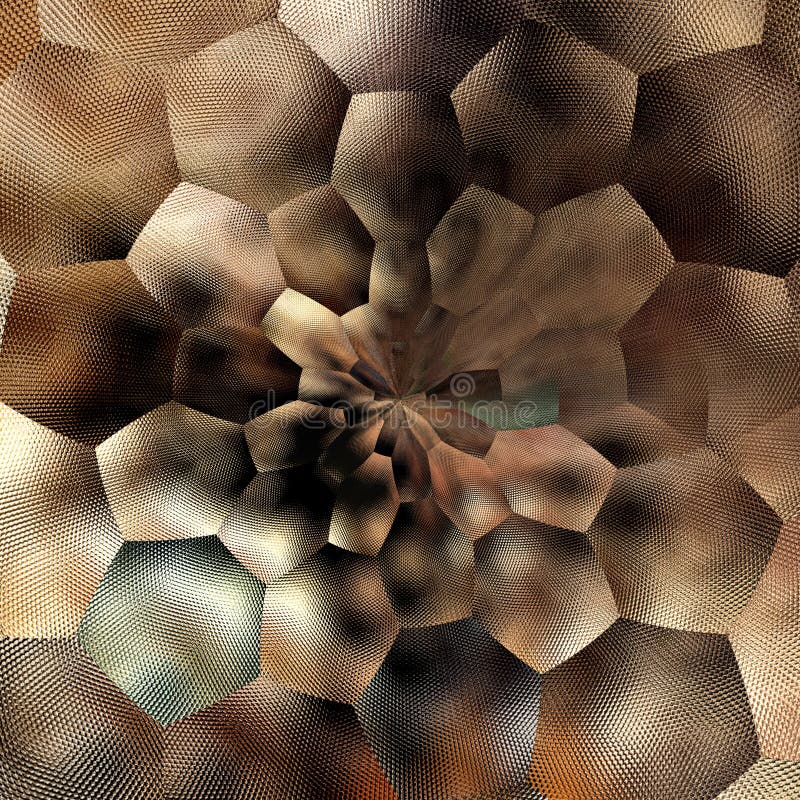 Abstract Brown Background. Shapes, Blurs and Tones Stock Illustration ...