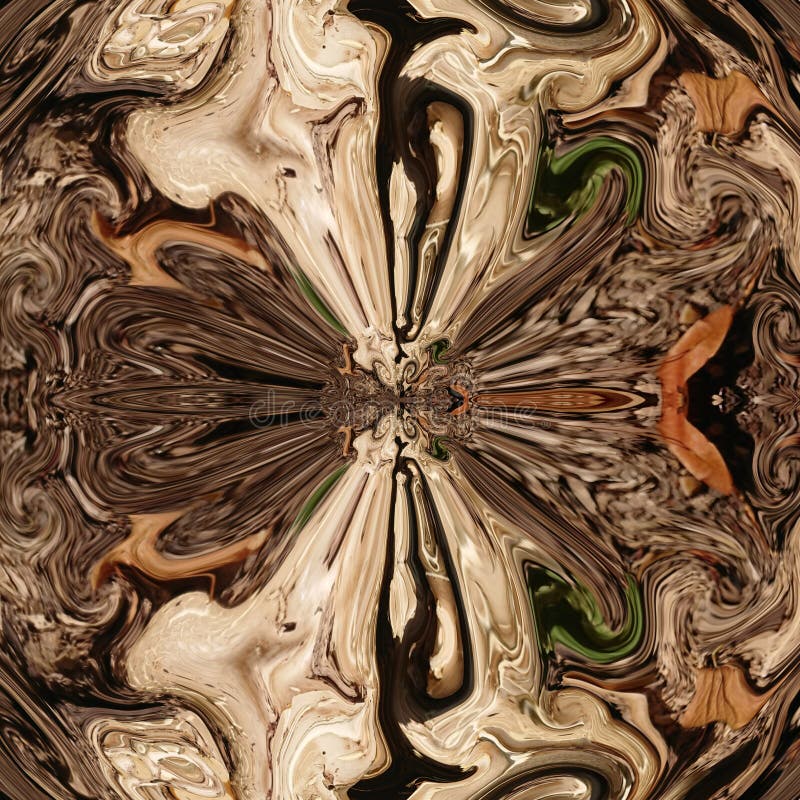 Abstract Brown Background. Shapes, Blurs and Tones Stock Illustration ...