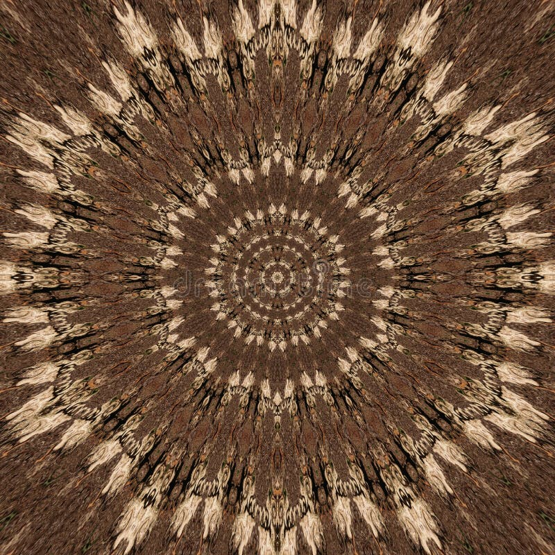 Abstract Brown Background. Shapes, Blurs and Tones Stock Illustration ...