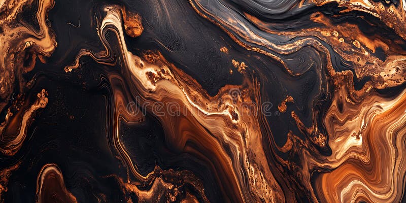 Abstract Brown and Black Texture Background Stock Illustration - Illustration of pattern ...