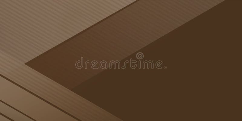 Abstract Brown Color Geometrical Background Pattern Stock Illustration ...