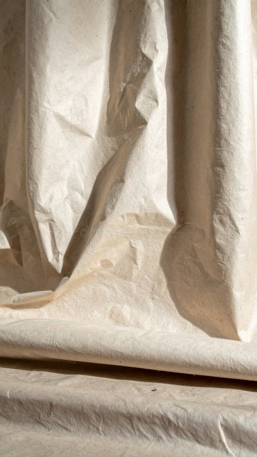 Abstract Brown Crumpled Paper Texture Background with Rough Surface ...