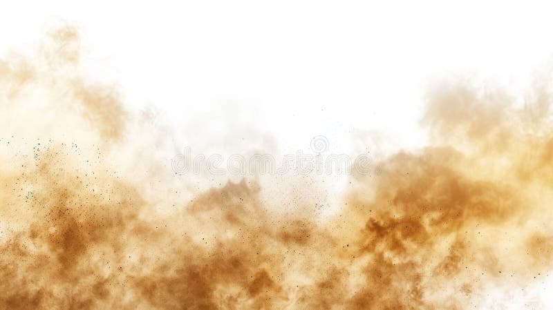 Abstract Brown Dust Cloud Texture Generative AI Stock Image - Image of ...