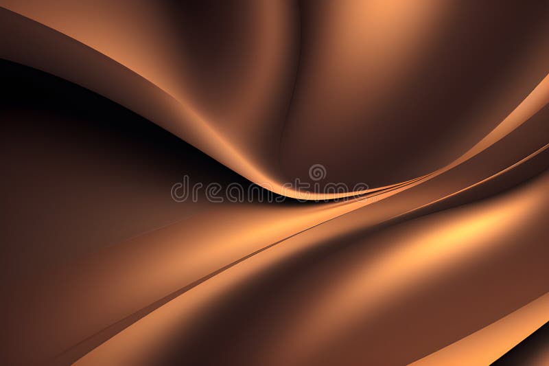 Abstract Brown Geometric Background. Dynamic Shapes Composition. Vector ...