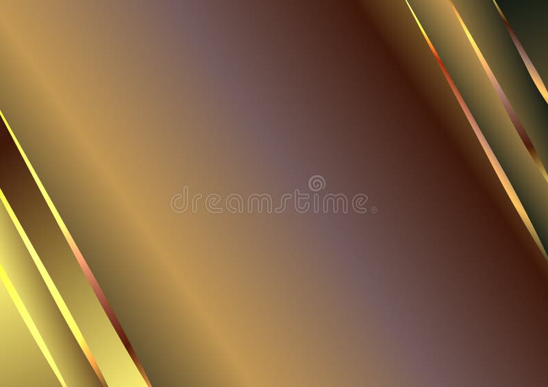 Abstract Brown and Gold Gradient Background Vector Image Beautiful ...