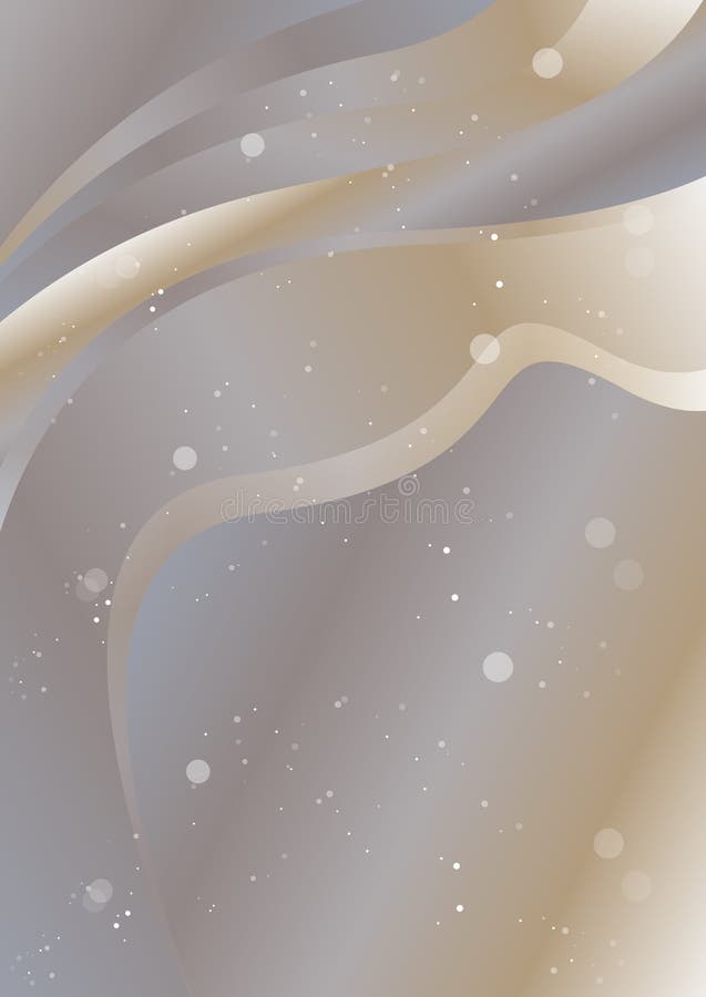 Abstract Brown and Grey Gradient Wavy Background Vector Image Stock ...