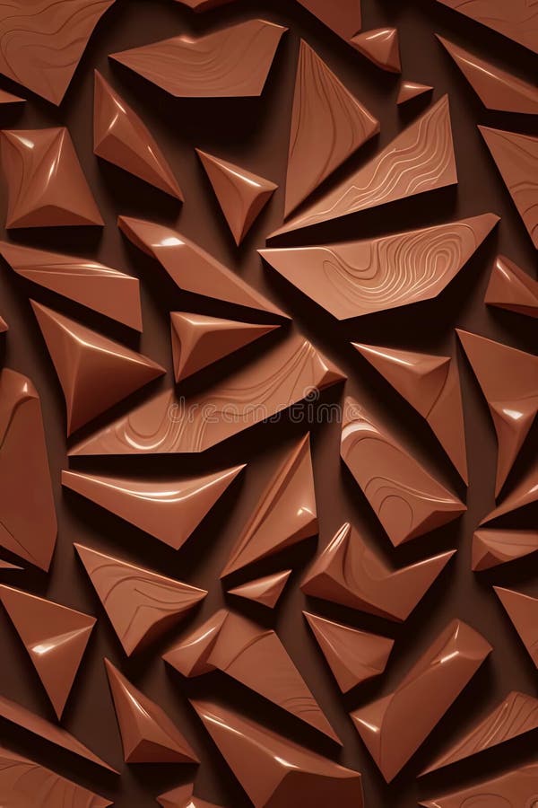 Abstract Brown Mocha Milk Chocolate Pattern Surface Decorative Vertical ...
