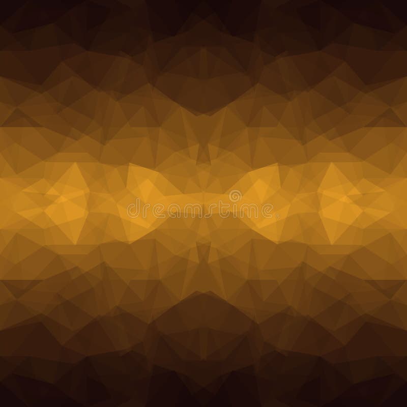 Abstract Brown Polygonal Background Stock Vector - Illustration of ...