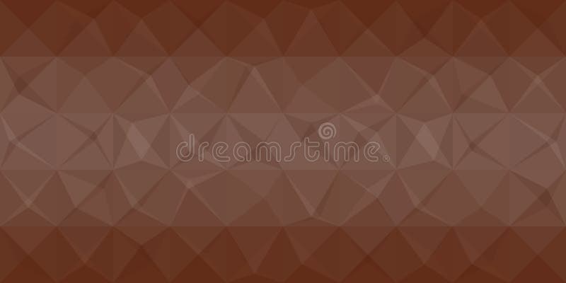 Abstract Brown Polygonal Background Stock Illustration - Illustration ...