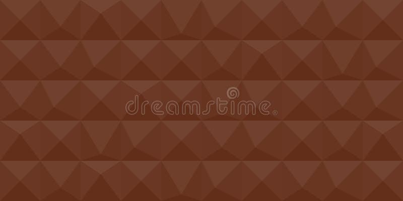 Abstract Brown Polygonal Background Stock Illustration - Illustration ...