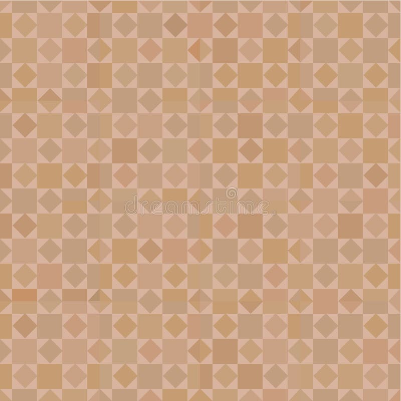 Abstract Brown Square Background, Bricks Stock Vector - Illustration of ...