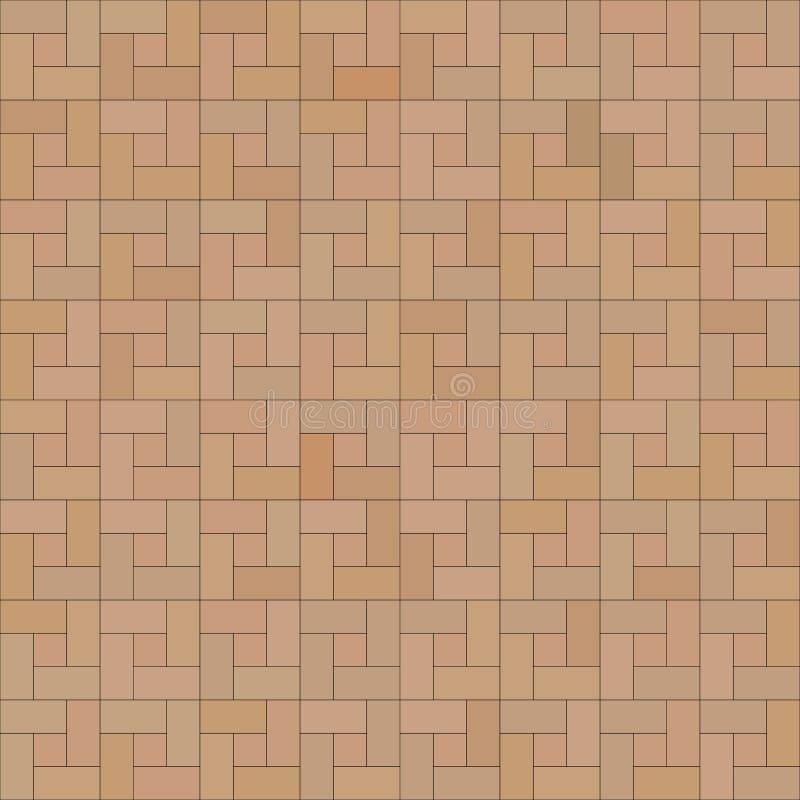 Abstract Brown Square Background, Bricks, Planks Stock Vector ...