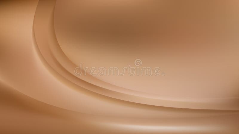 Abstract Brown Wave Background Template Design Stock Illustration ...
