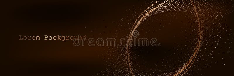 Abstract Brown Wave Geometrical Background Connection Wave Structure ...