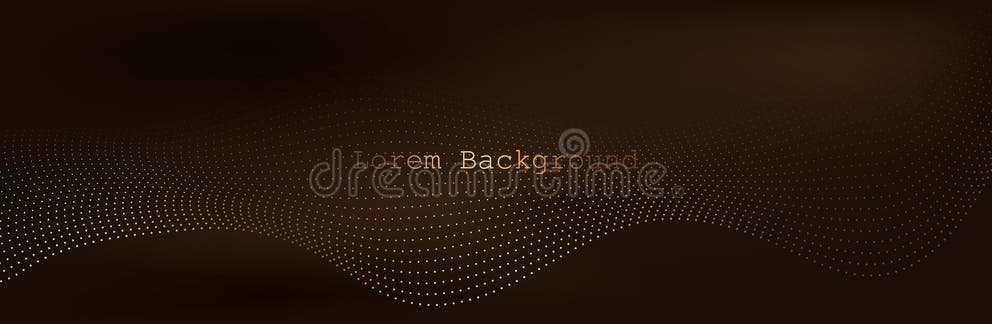 Abstract Brown Wave Geometrical Background Connection Wave Structure ...