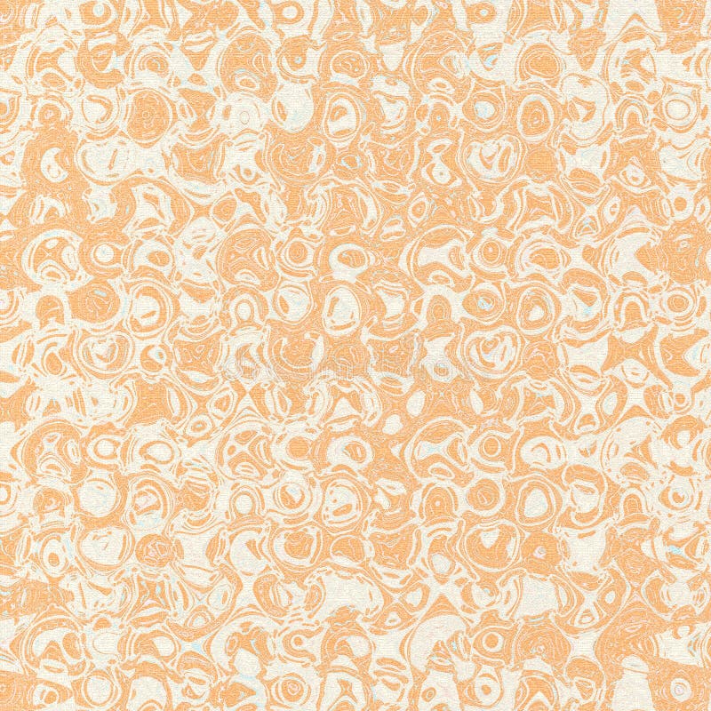 Abstract Brown Wavy Shape Pattern Background Stock Illustration ...