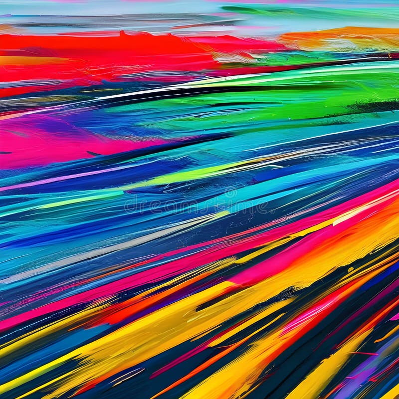 1355 Abstract Brush Strokes: a Captivating and Abstract Background ...