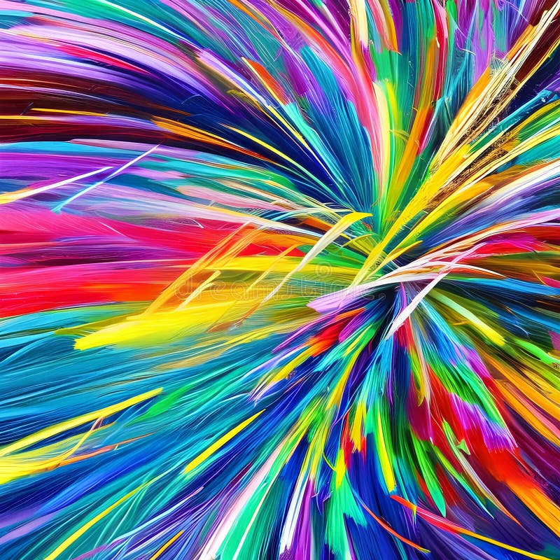 1355 Abstract Brush Strokes: a Captivating and Abstract Background ...