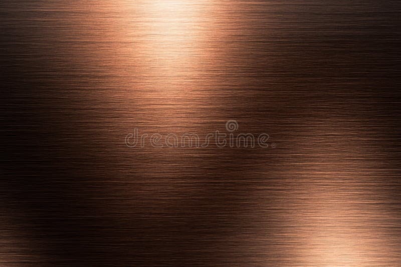 Brushed Bronze Metallic Texture with Soft Gradient Lighting. AI Image ...