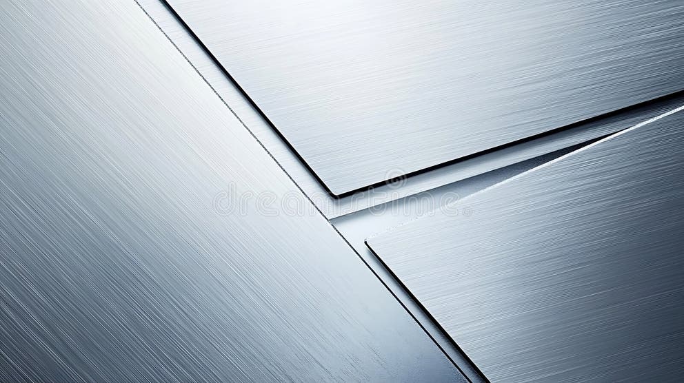Abstract Brushed Metal Surface Design Composition Stock Photo - Image ...