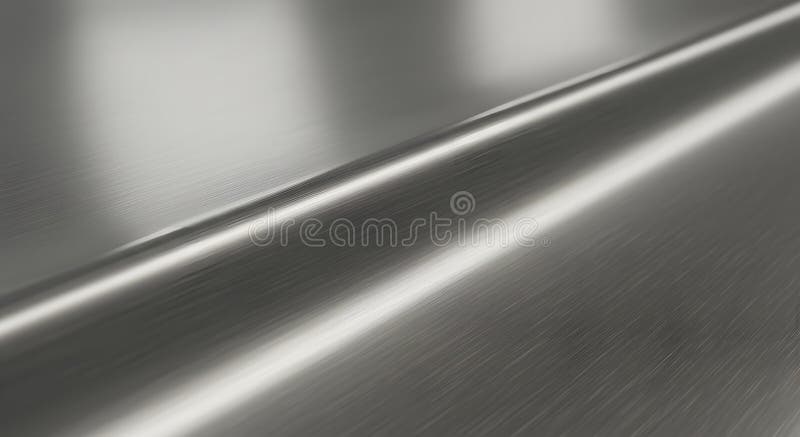 Brushed Steel Texture: Metallic Silver Background with Diagonal Lines ...