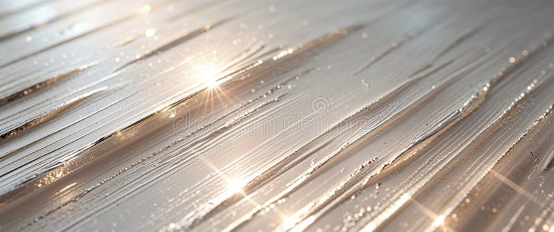 Abstract Brushed Texture Surface with Metallic Shine and Light Flare ...