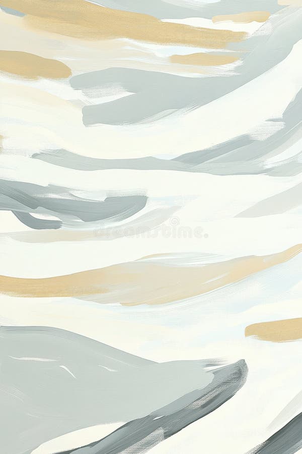 Abstract Brushstroke Pattern in Earth Tones Stock Image - Image of ...
