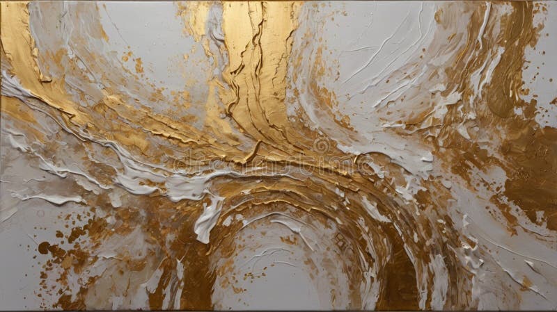 Abstract Brushstroke Realistic Painting As Wallpaper Image Stock ...