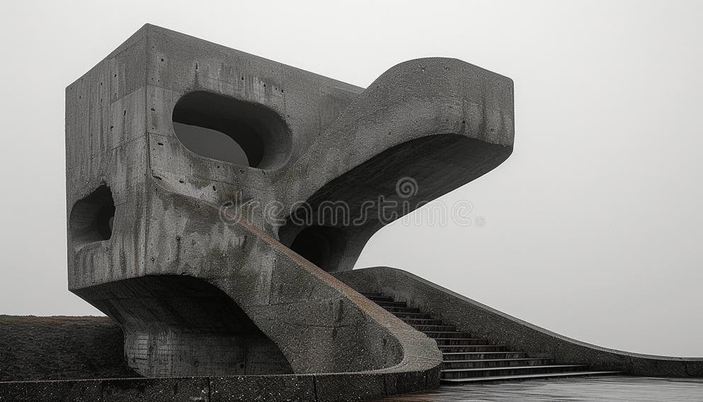 Brutalist Structure Stock Illustrations – 446 Brutalist Structure Stock ...