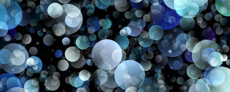 Abstract Bubble Panorama Design Illustration Stock Illustration ...