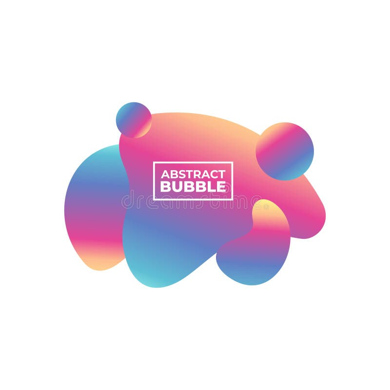 Fluid Design Vector Abstract Liquid Shape Graphic Elements. Stock ...