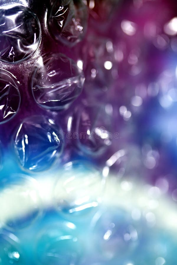 Abstract Bubble Wrap Colour Watercolour Rainbow Packaging Background ...