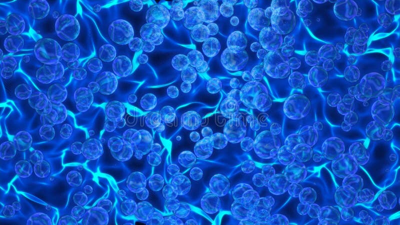 Abstract bubbles animation stock video. Video of water - 168255165