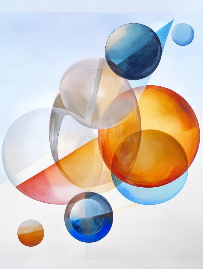 Abstract Bubbles in Motion a Captivating Interplay of Colors and Forms ...