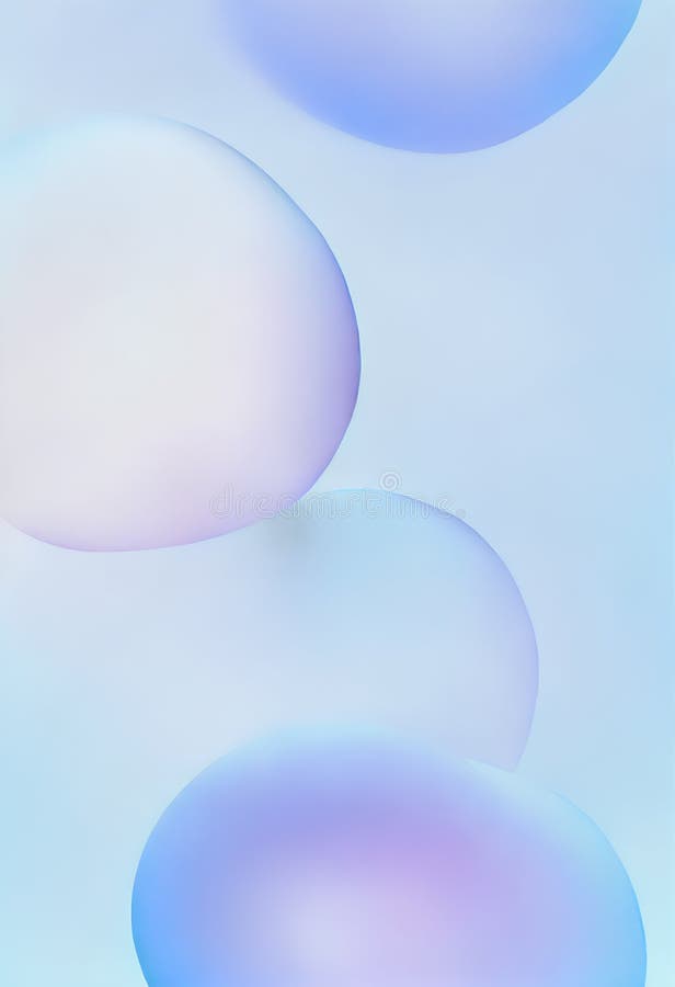 Minimalist Abstract Bubbles, or Sphere for Poster, Book Cover or ...