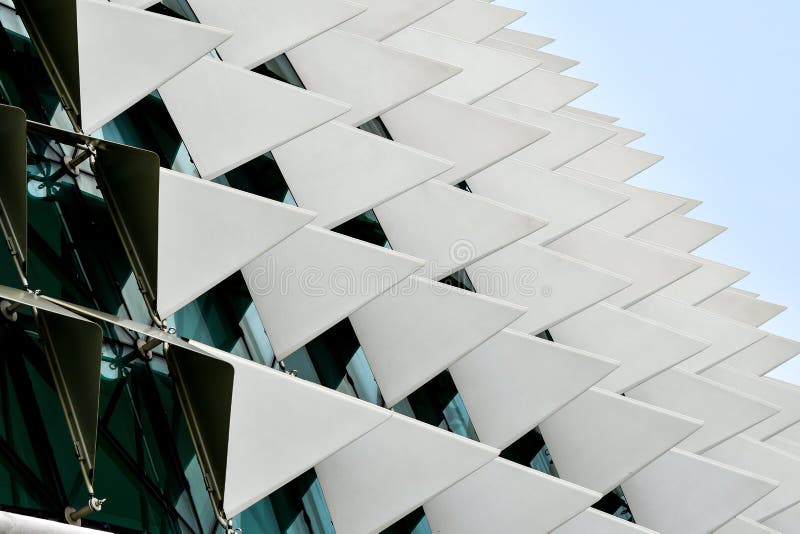 Abstract Building Architecture Design Stock Image - Image of facade ...