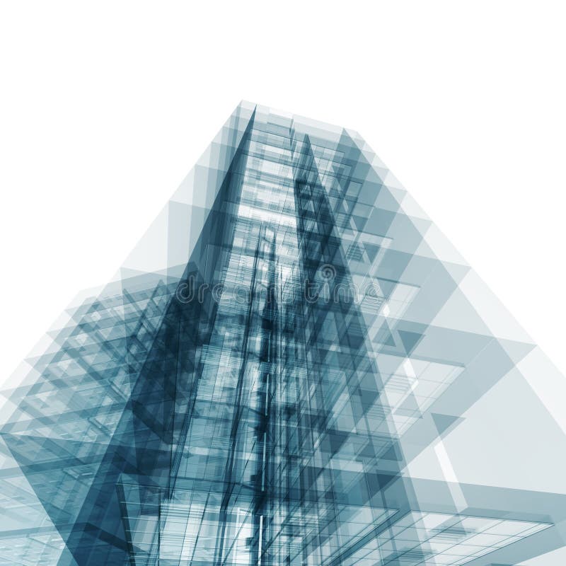 Abstract building stock illustration. Illustration of structure - 46426811