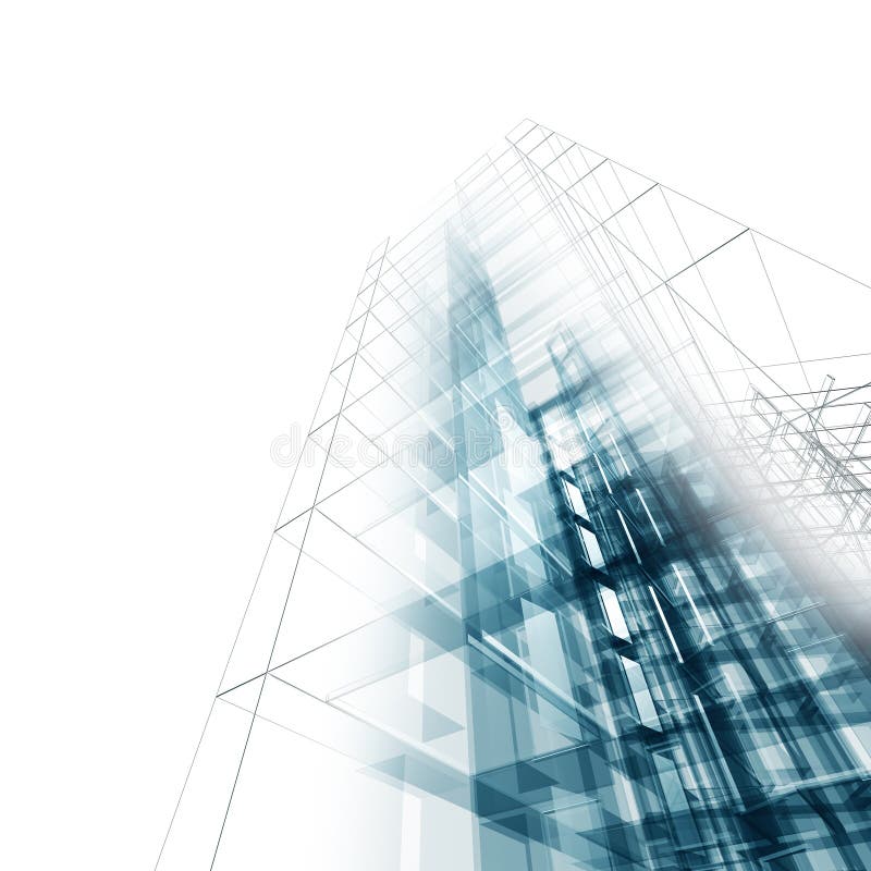 Abstract building stock illustration. Illustration of modern - 52705244
