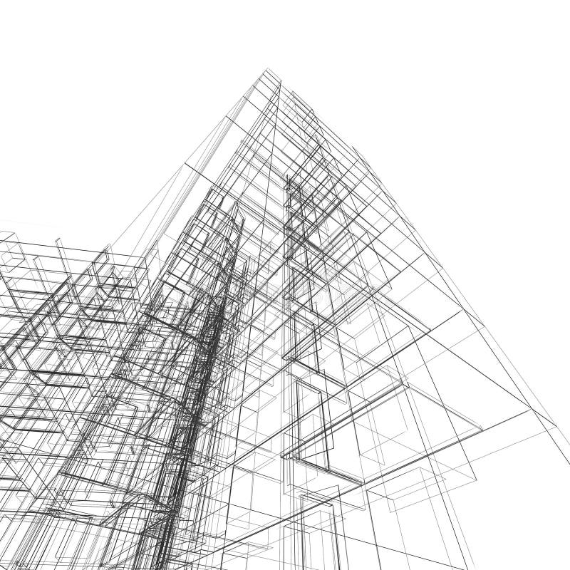 Abstract building stock illustration. Illustration of building - 50943982