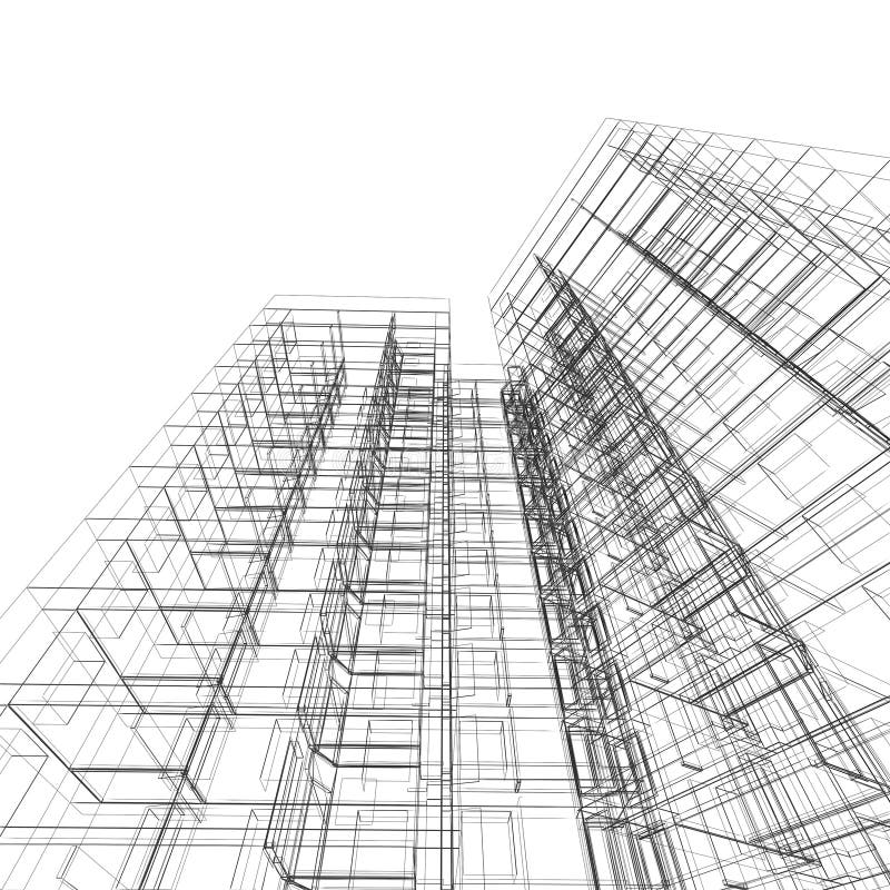 Abstract building stock illustration. Illustration of building - 50944138