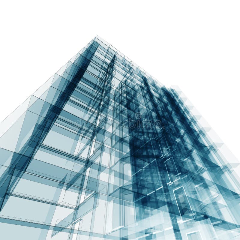 Abstract building stock illustration. Illustration of modern - 52705244