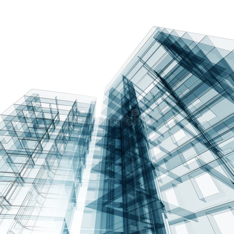 Abstract building stock illustration. Illustration of construction ...