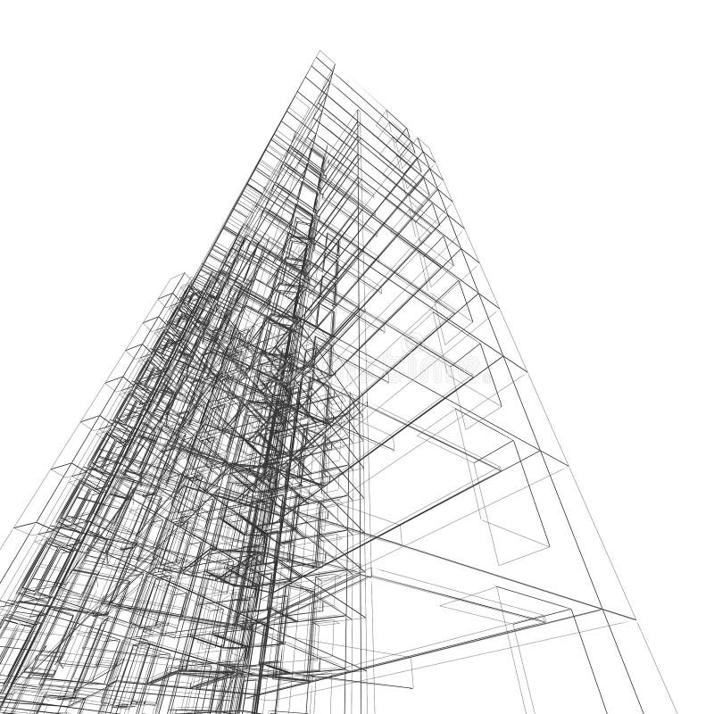 Abstract building stock illustration. Illustration of design - 93794185