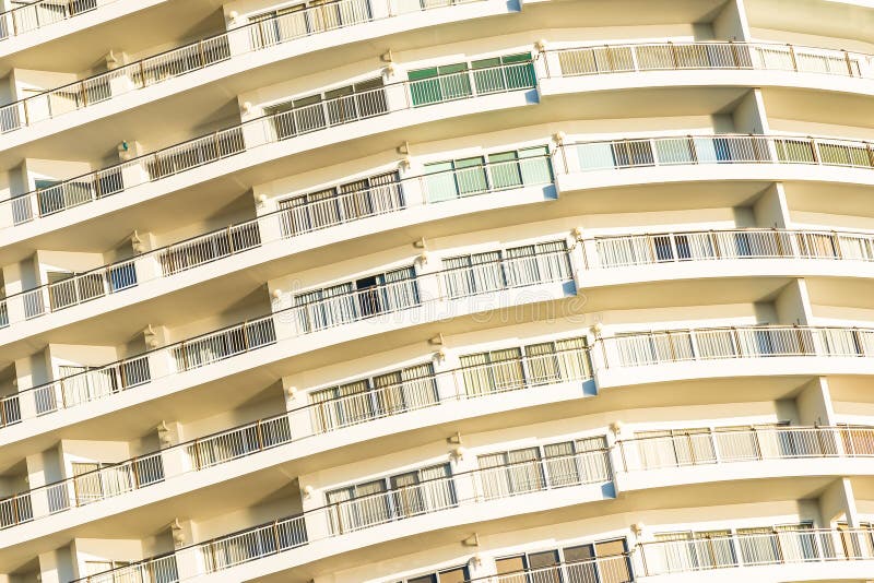 Abstract Building Architecture Exterior Pattern Stock Image - Image of ...