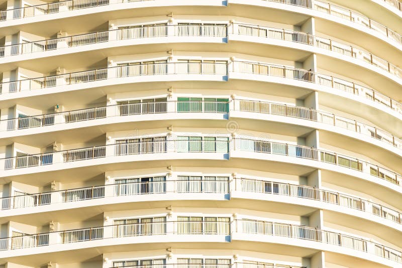 Abstract Building Architecture Exterior Pattern Stock Image - Image of ...