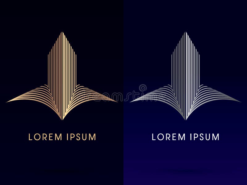 Abstract Building Architecture Stock Vector - Illustration of ...