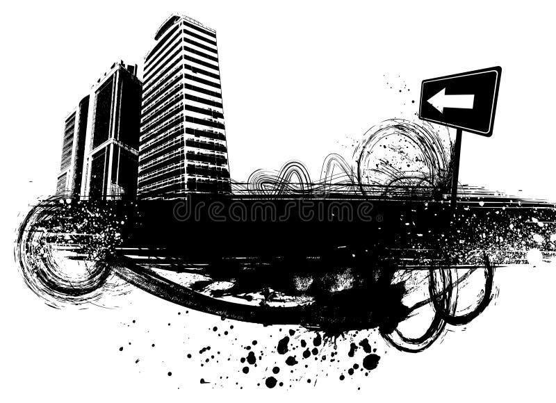 Abstract Building Background Stock Vector - Illustration of building ...