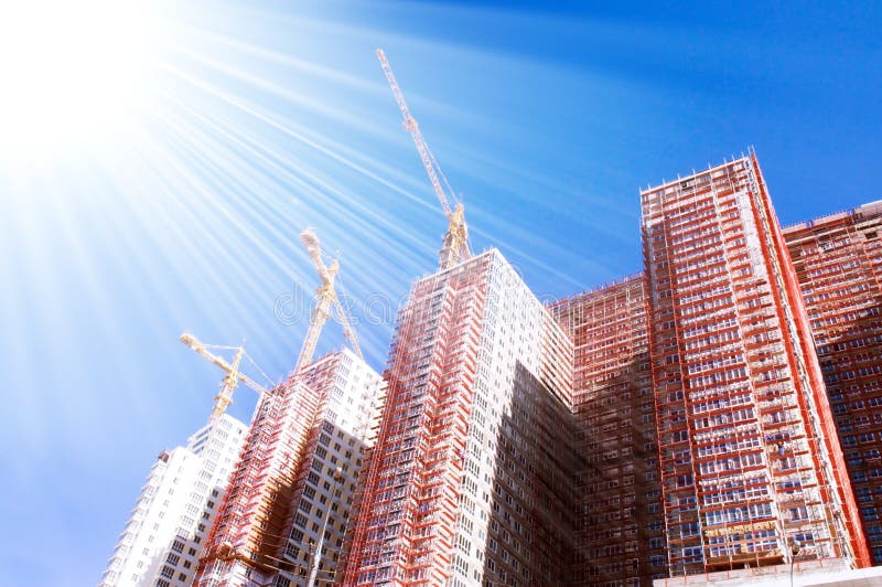 Abstract Building Background Stock Photo - Image of detail, industrial ...