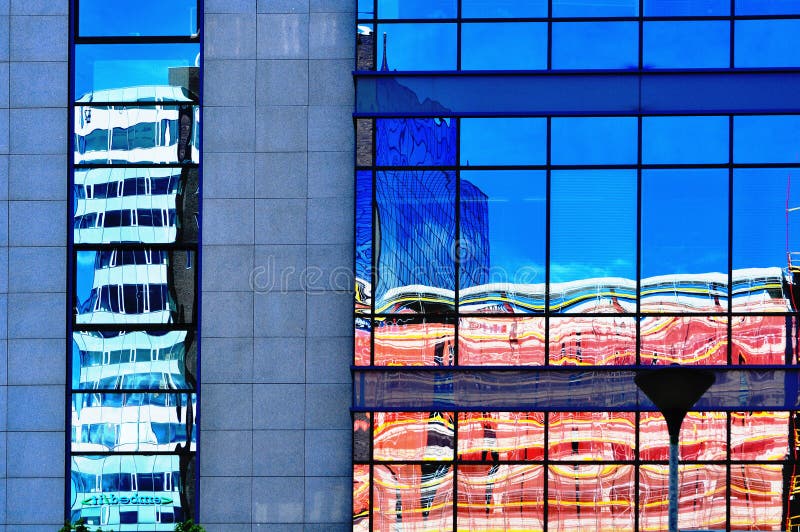 Abstract Building Background Stock Photo - Image of glass, windows ...