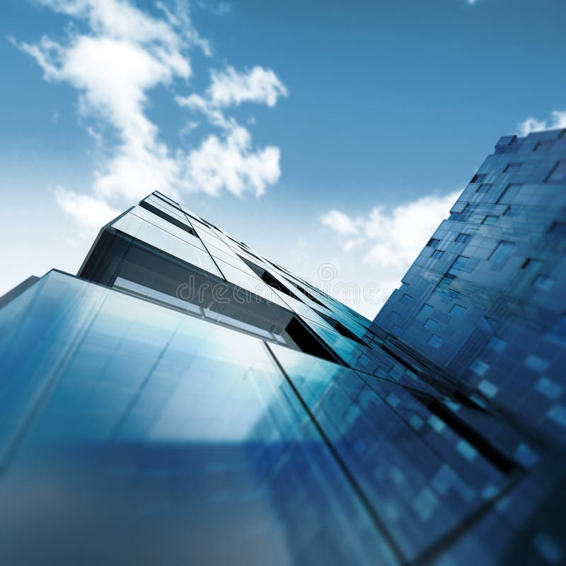 Abstract building stock illustration. Illustration of skyscraper - 39127052